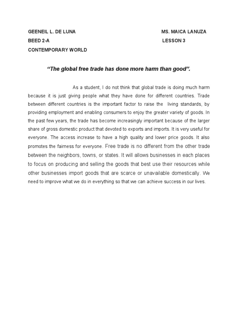 Conworld Lesson 3 | PDF