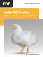 2022 Cobb500 Broiler Performance Nutrition Supplement | PDF | Broiler | Amino Acid