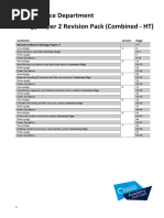 AQA GCSE Biology Paper 2 Topics List | PDF | Evolution | Genetics