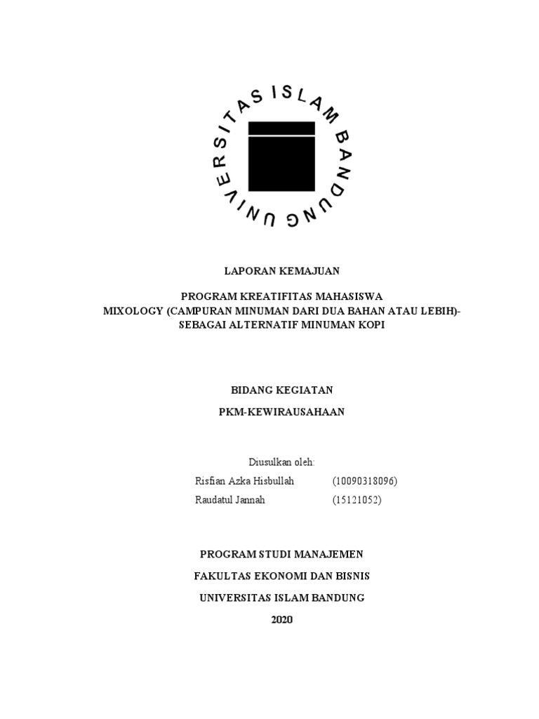 Contoh Laporan Kemajuan | PDF Contoh Laporan Kemajuan | PDF