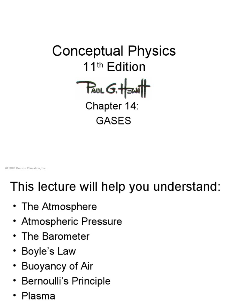 Conceptual Physics: 11 Edition | PDF