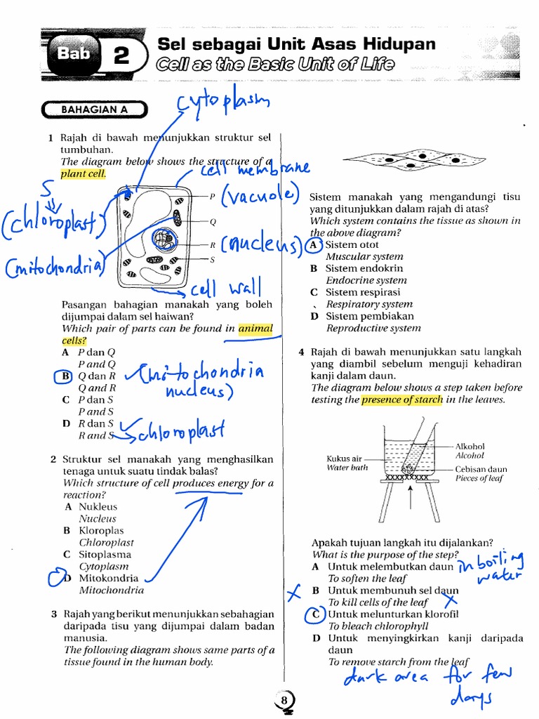 Ilmu Bakti Praktis Topikal KSSM Science f1 Chap2 | PDF