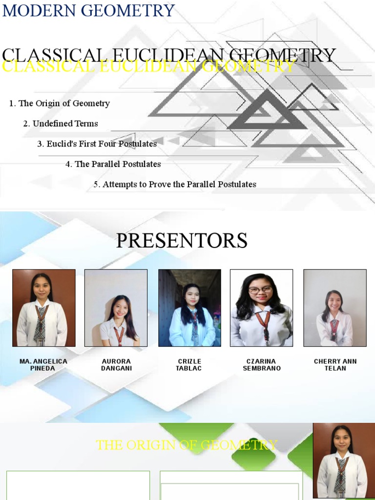 Modern Geometry: An Introduction to Euclidean and Non-Euclidean ...