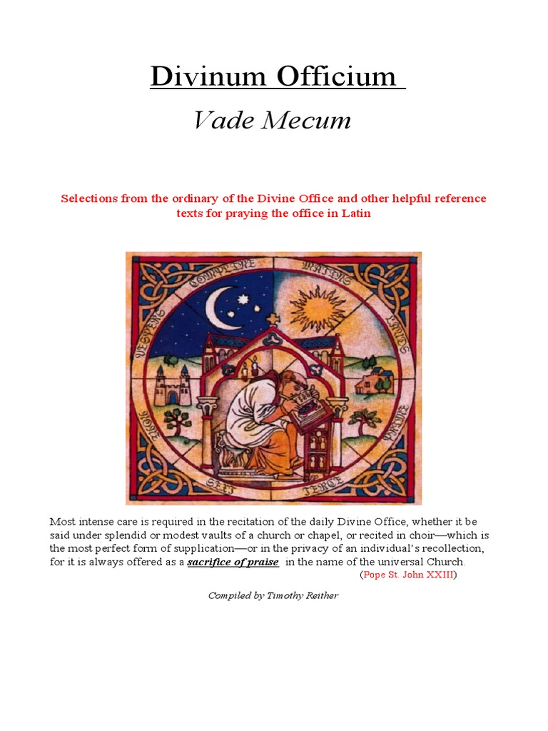 Divinum Officium Ordinarium Book | PDF