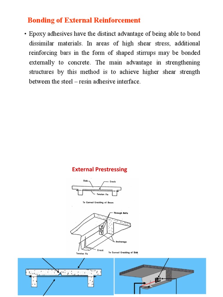 Bonding of External Reinforcement | PDF | Science & Mathematics