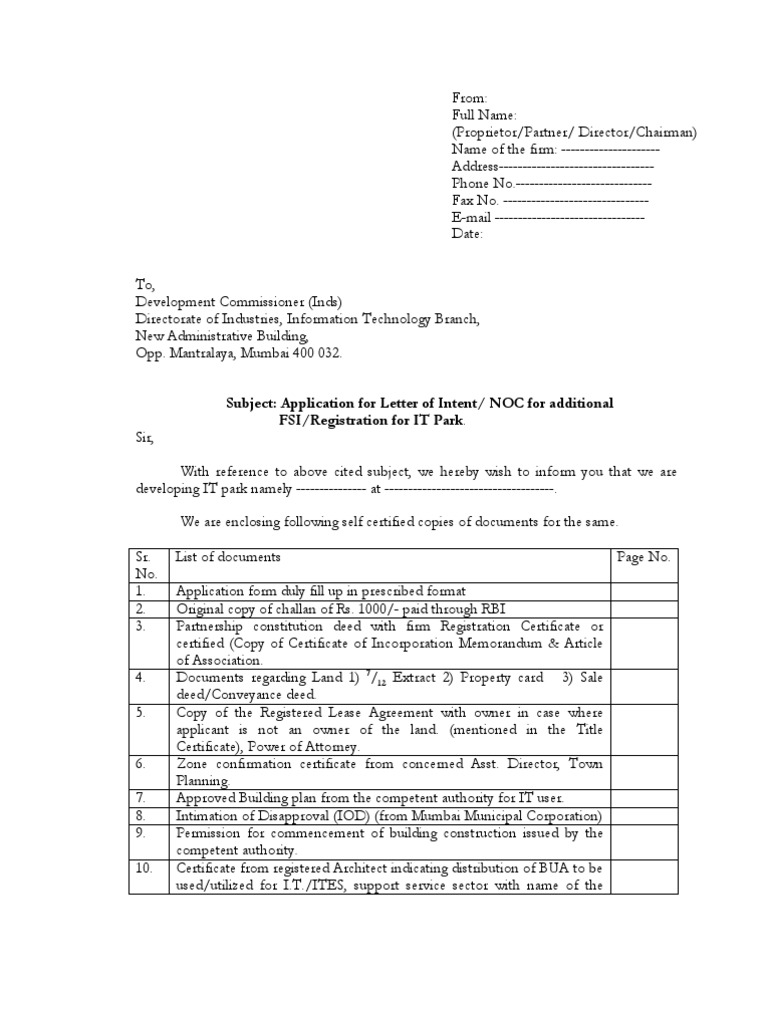 LOI Application | PDF | Notary Public | Deed