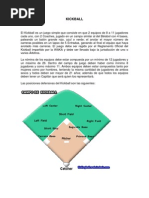 Posiciones en El Kickball | PDF | Campo de béisbol | Deportes de equipo