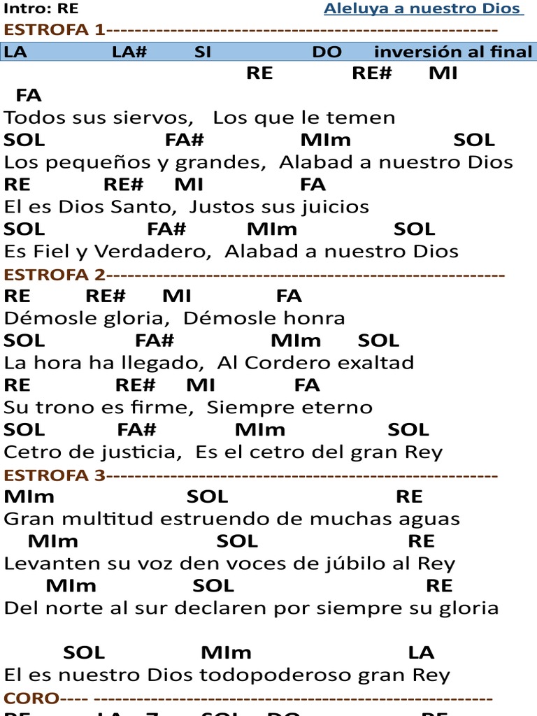 Aleluya a Nuestro Dios - Marcos Witt | PDF | Historia