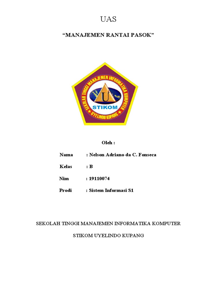 Uas SCM | PDF