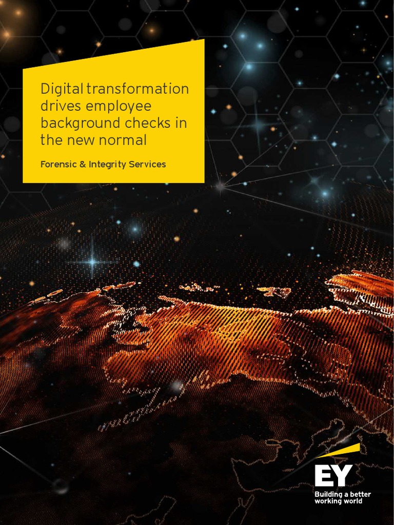 Ey Digital Transformation Drives Employee Background Checks in The New ...