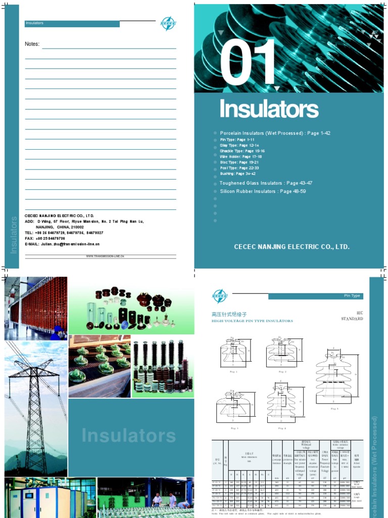 Insulators Catalogue 2015 | PDF | Insulator (Electricity) | Quantity