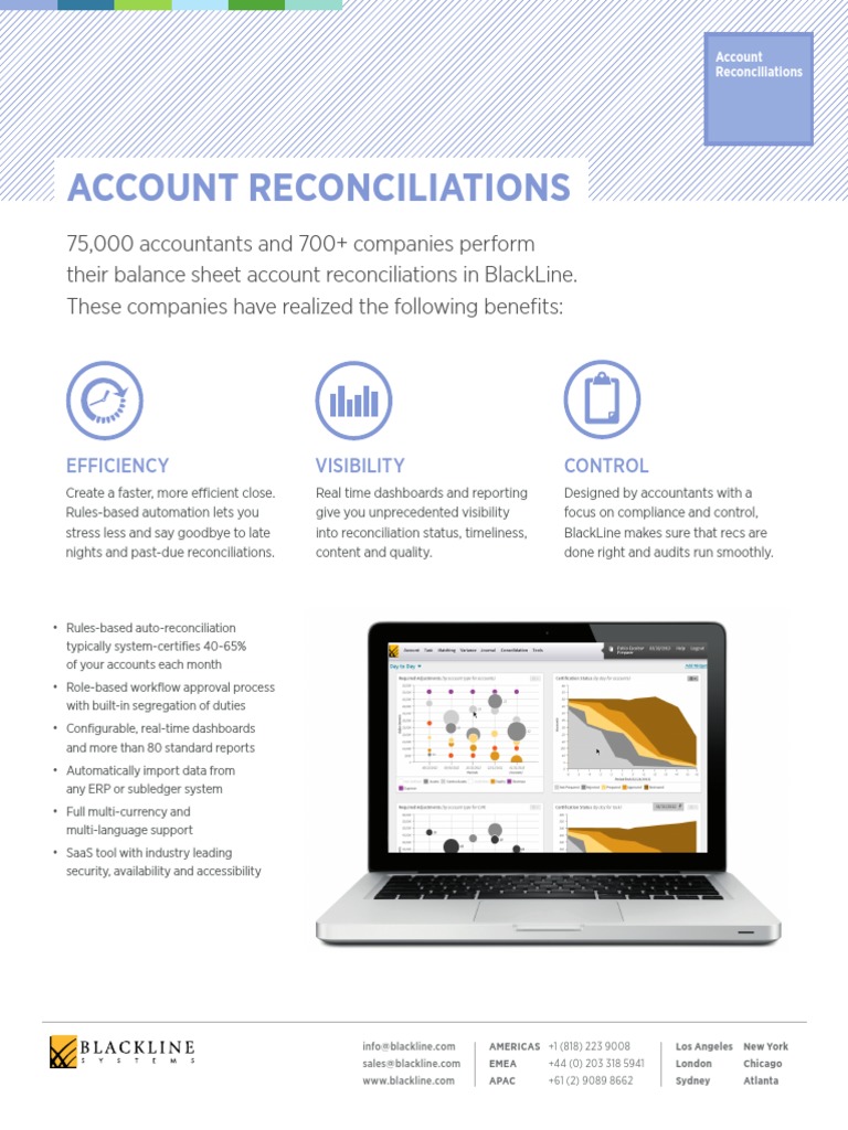 Blackline Account Recs Module Overview | PDF | Enterprise Resource ...
