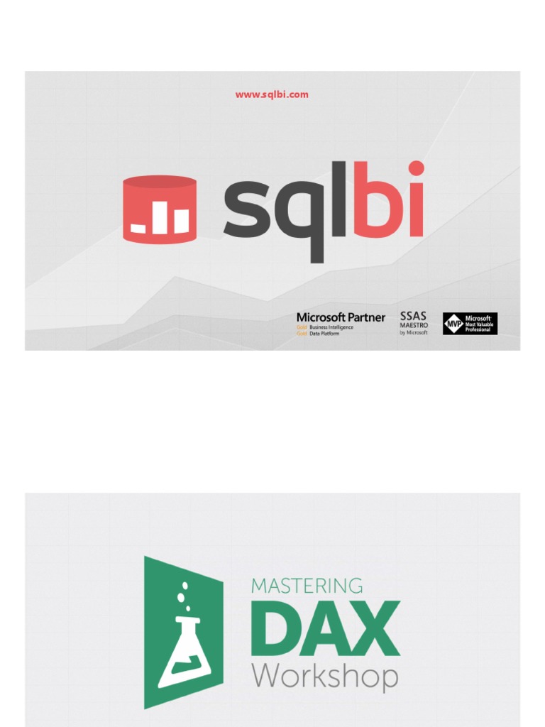 Mastering DAX - Color 1 Slide Per Page | PDF | Percentile | Table ...