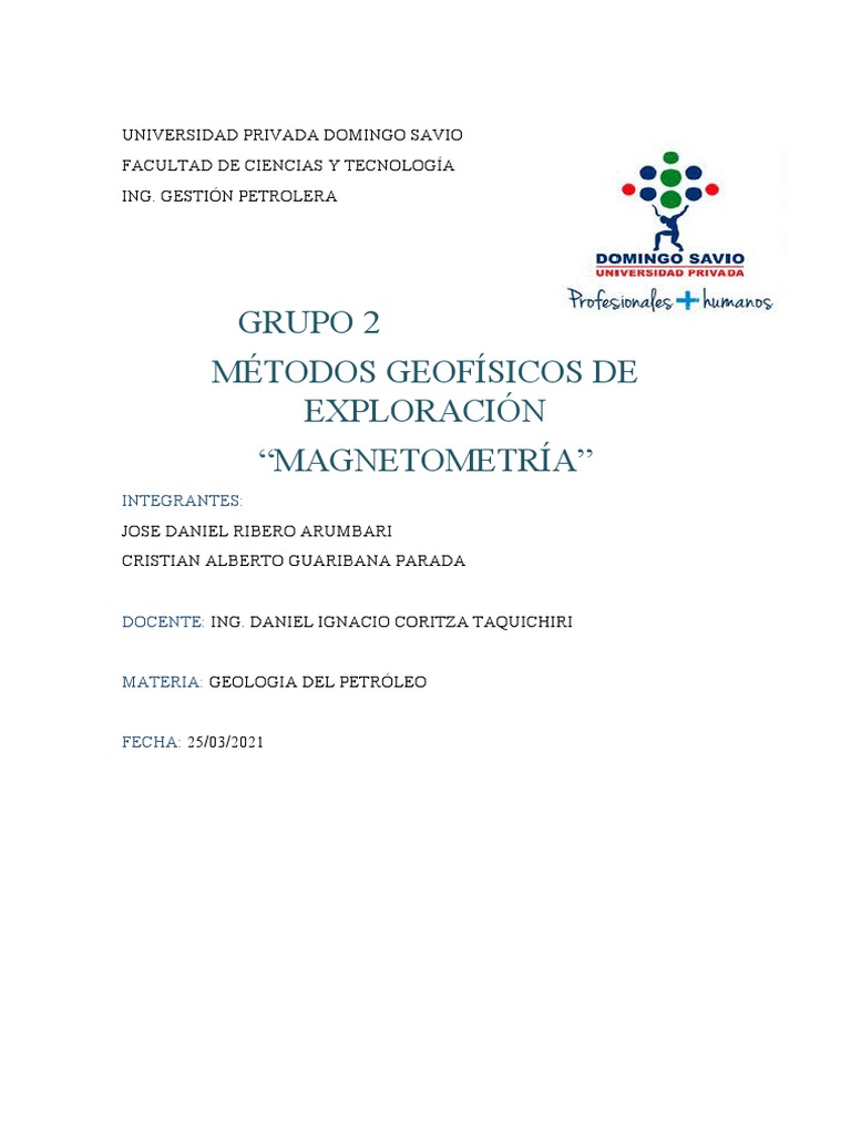 Exposicion Magnetometria | Descargar gratis PDF | Roca (geología ...