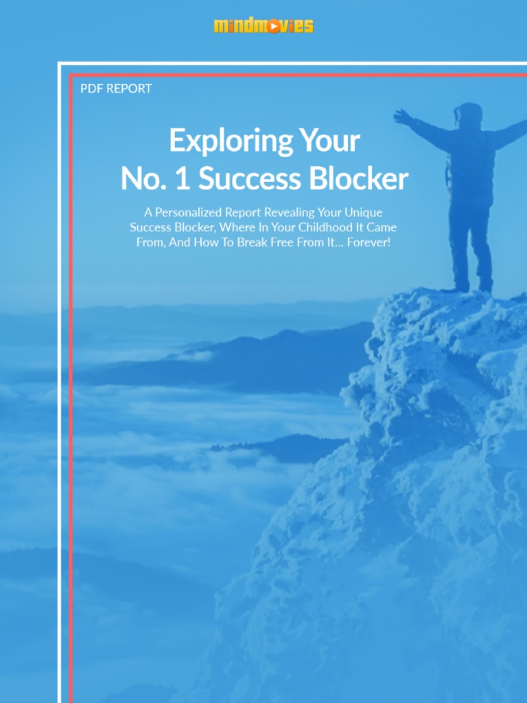 Discover Your No. 1 Success Blocker | PDF | Motivation | Motivational