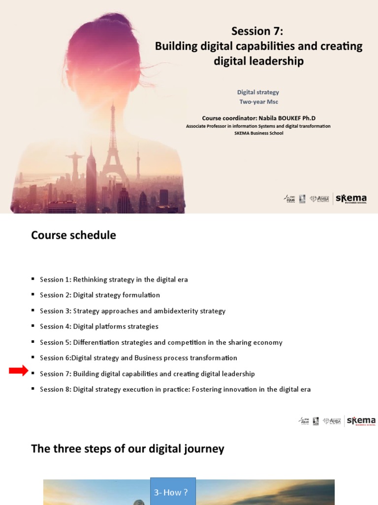 Session 7 - Digital Strategy Execution - Students | PDF | Strategic ...