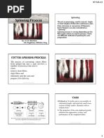 Basic Carding PDF | PDF | Clothing Industry | Textiles