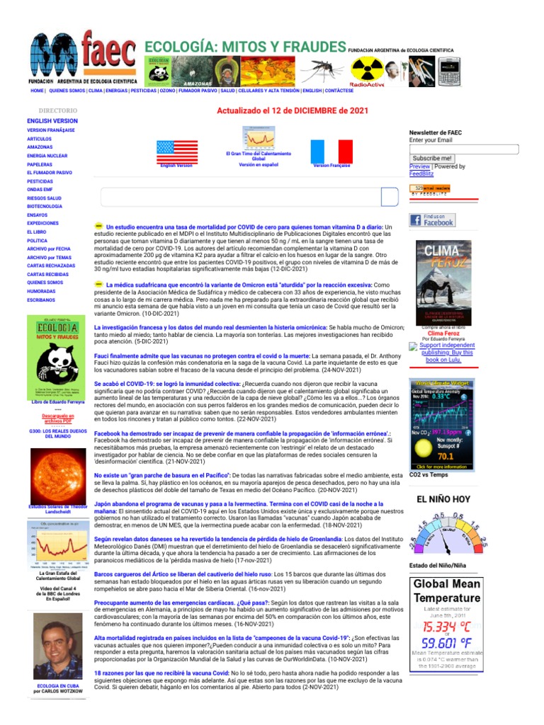 FAEC - Eduardo Ferreyra - FUNDACIÓN ARGENTINA DE ECOLOG&IÍA CIENTÍFICA - ARTÍCULOS | Descargar ...