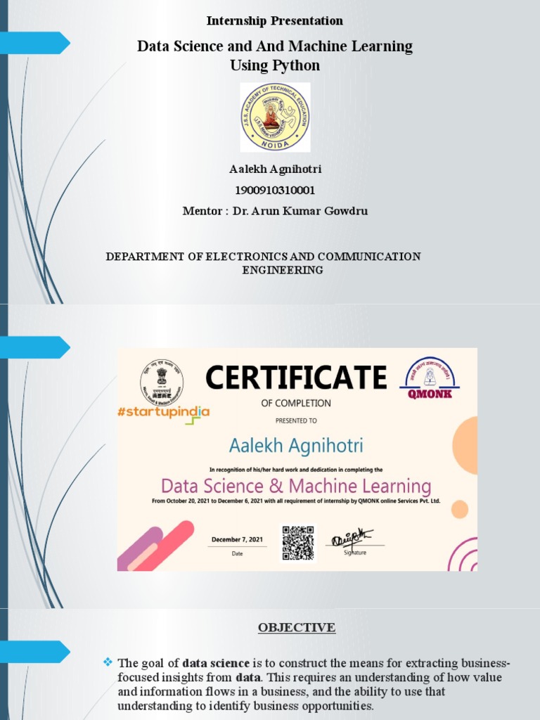 Data Science and ML | PDF | Machine Learning | Data Science