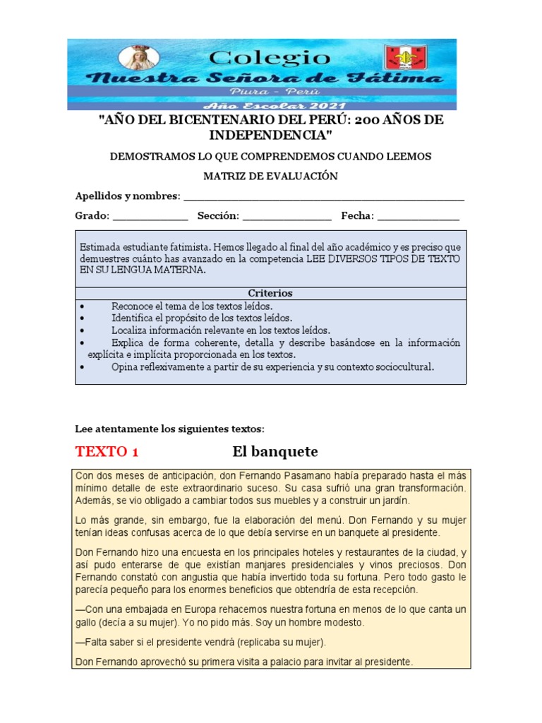 Demostramos Lo Que Comprendemos Cuando Leemos | PDF | Residuos | Reciclaje