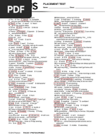 Oxford Placement Test 1 | PDF