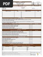 Hoja de Registro Charla de Seguridad | PDF