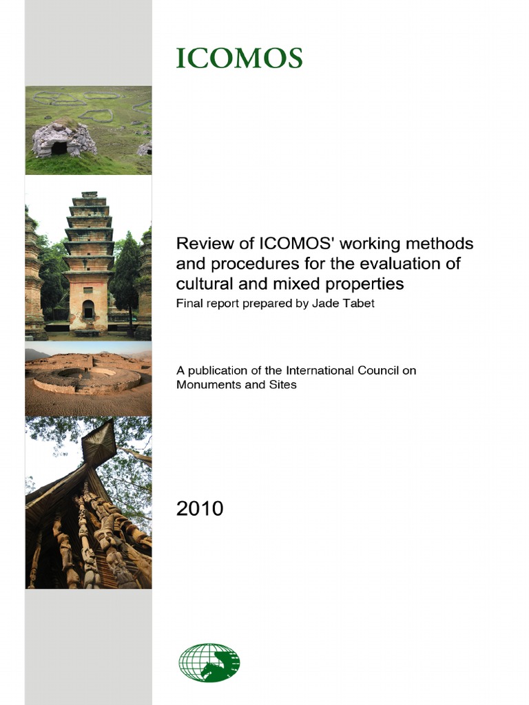 ICOMOS, 2010. Working Methods and Procedures Evaluation | PDF | World ...
