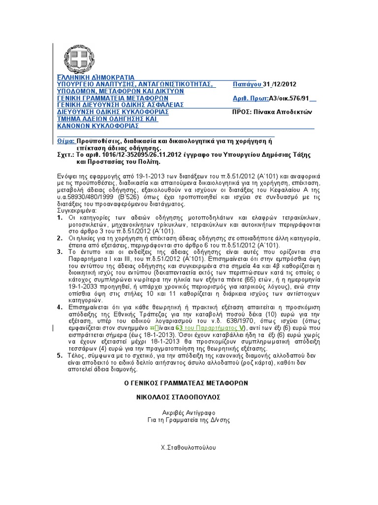 ΕΓΚΥΚΛΙΟΣ ΓΙΑ | PDF