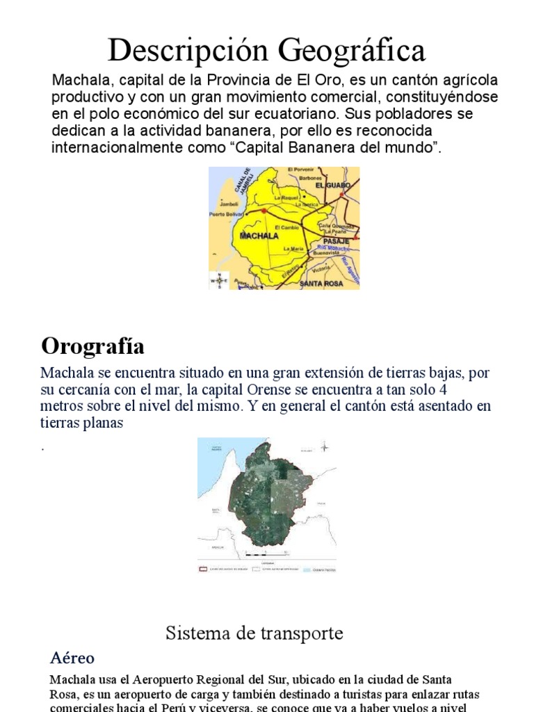 Geografia Machala | PDF