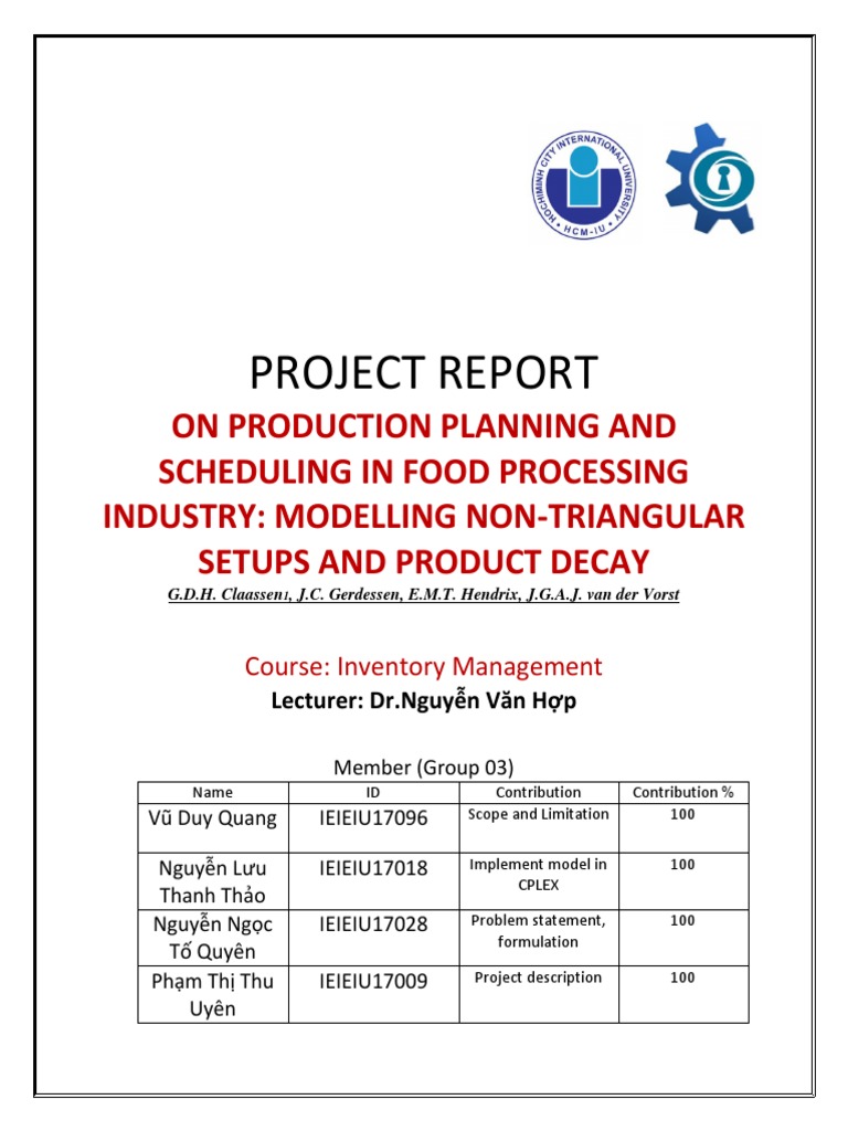Projectfinal Invent1 | PDF | Inventory | Foods
