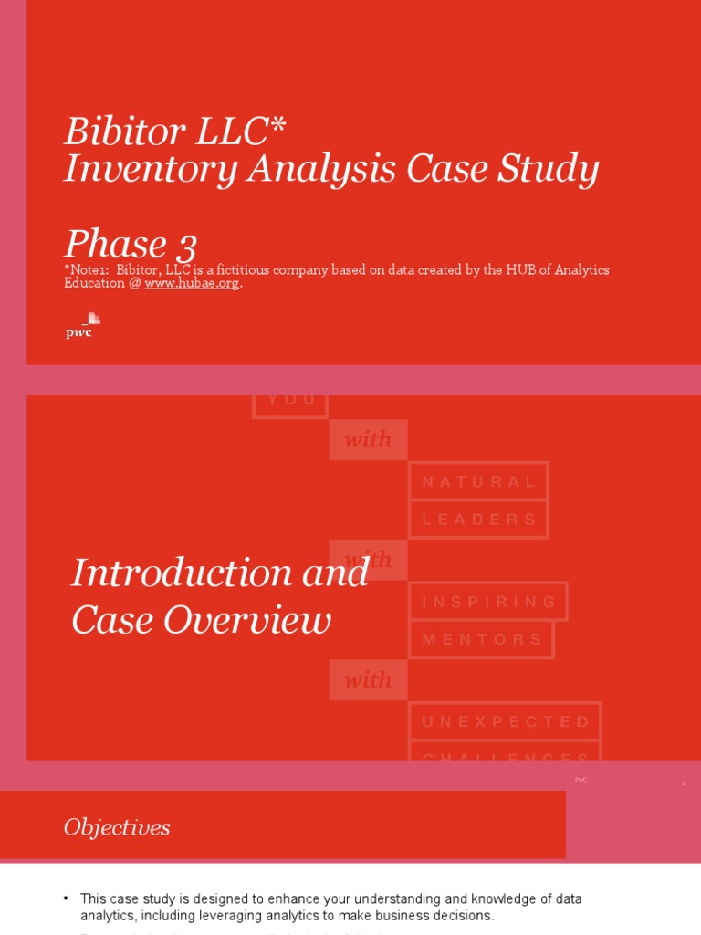 Bibitor LLC Inventory Analysis Case Study Phase 3 | PDF | Dependent And Independent Variables ...