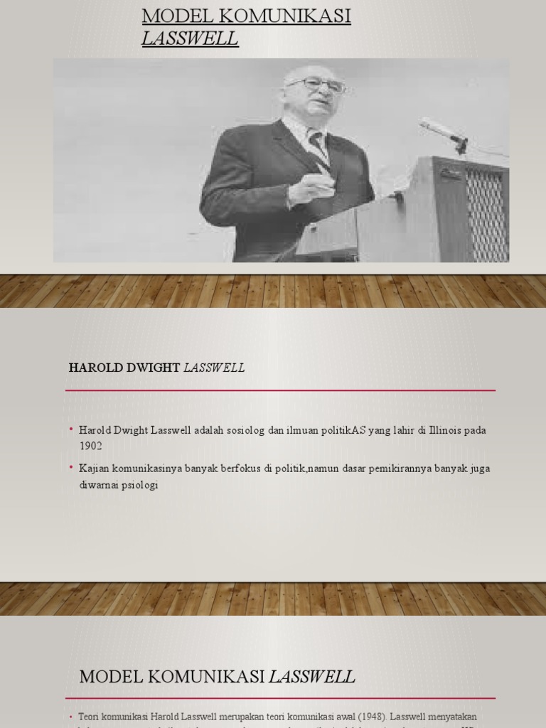 Komunikasi Lasswell | PDF