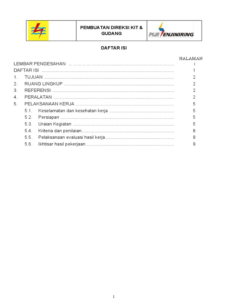 SOP Direksi Kit | PDF
