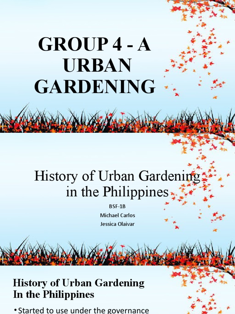 Urban Gardening | PDF | Urban Agriculture | Agriculture