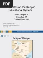 KCSE Grading System | PDF