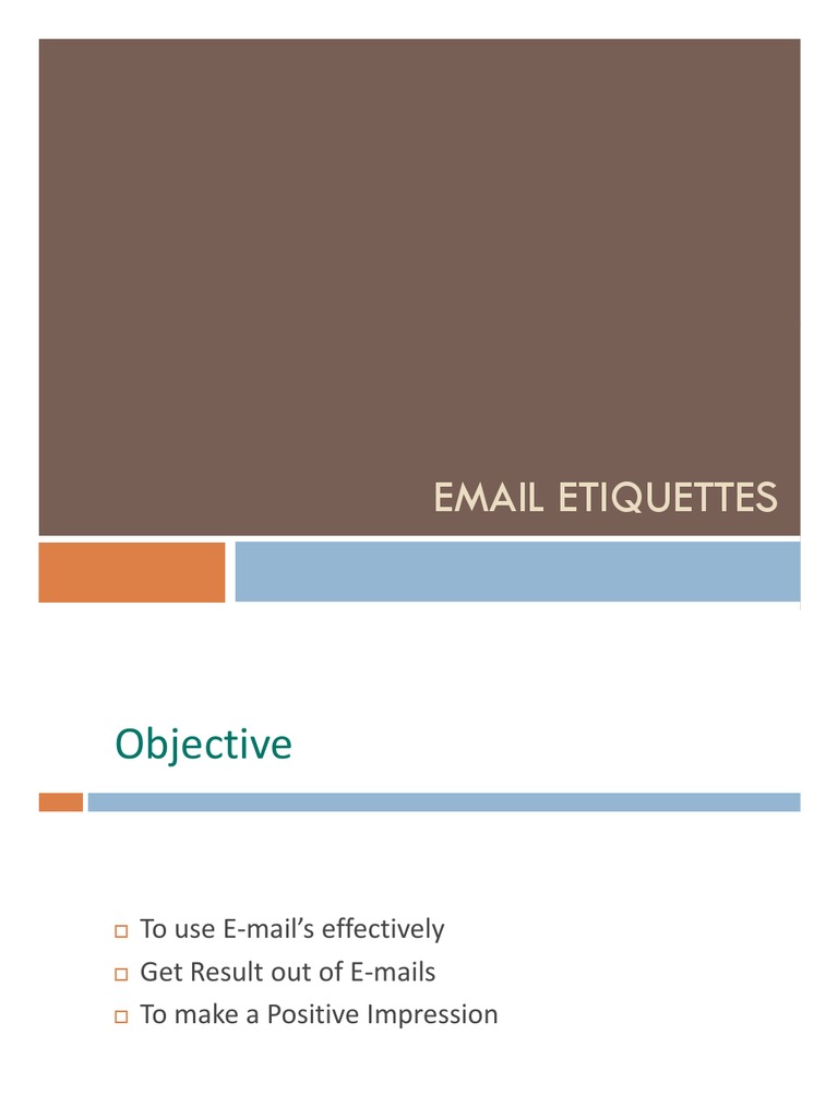Professional Email Etiquette: Guidelines for Effective Communication ...