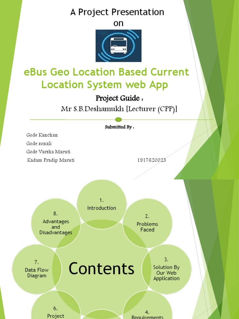 Ebus Geo Location Based Current Location System Web App: A Project ...