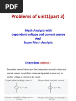 Lecture-4 (A) Super Node & Super Mesh Analysis | PDF | Teaching Methods & Materials