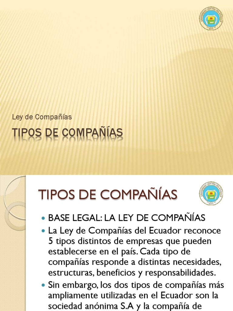 Tipos de Compañias | PDF | Business | Economias