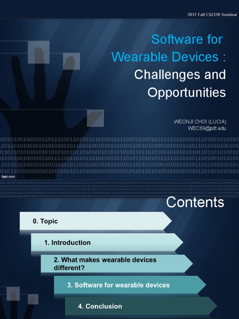 Software For Wearable Devices | Download Free PDF | Wearable Technology ...