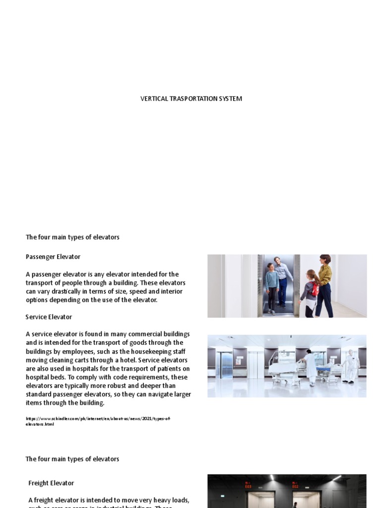 Vertical | PDF | Escalator | Elevator