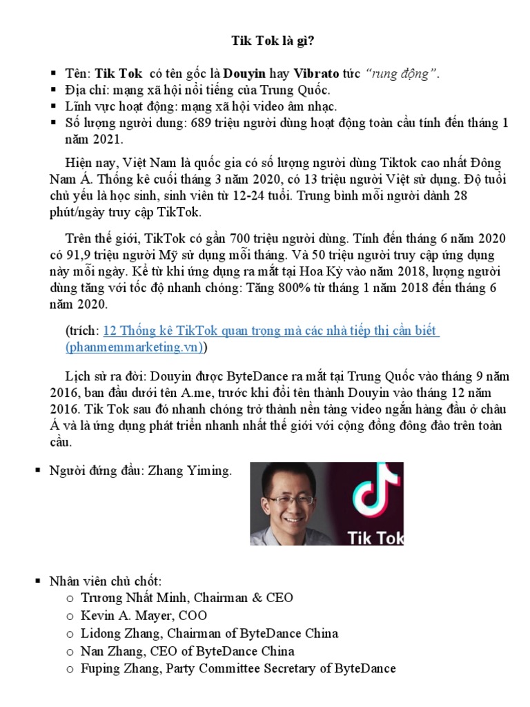 Tik Tok | PDF