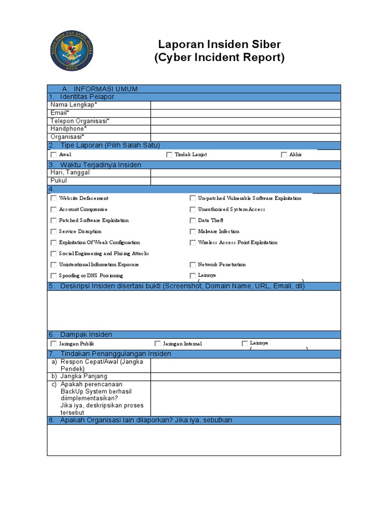 Laporan Insiden Siber Publik | PDF