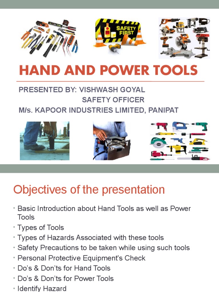Hand and Power Tools | PDF | Manufactured Goods | Tools