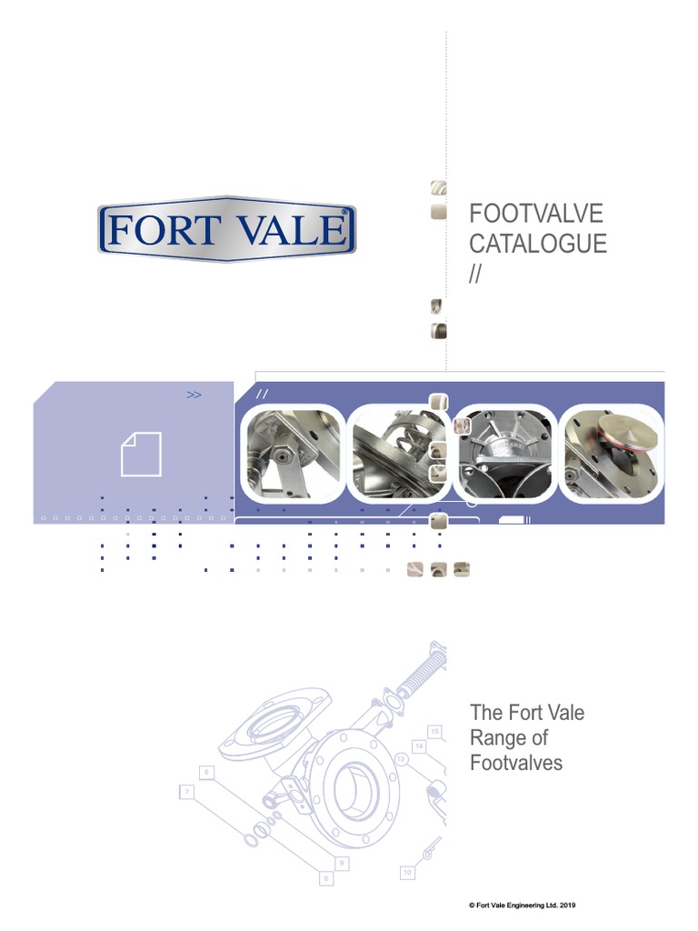 Footvalve Catalogue //: The Fort Vale Range of Footvalves | PDF | Valve ...