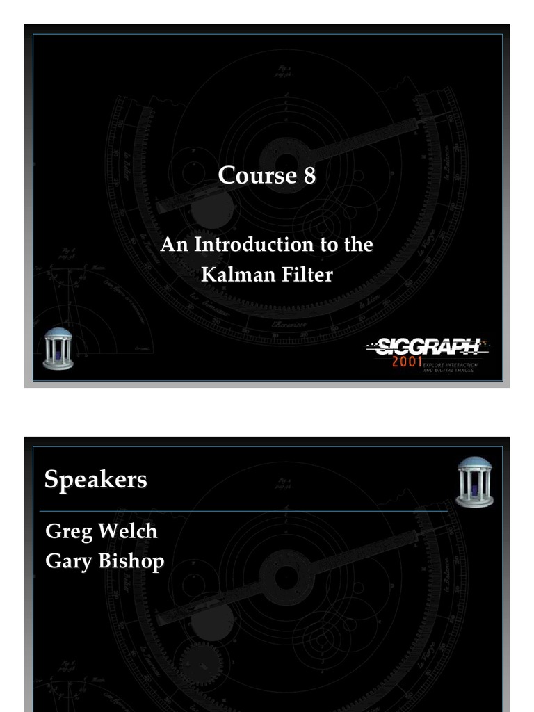 Kalman Filter Tutorial - Presentation | PDF | Kalman Filter | Applied ...