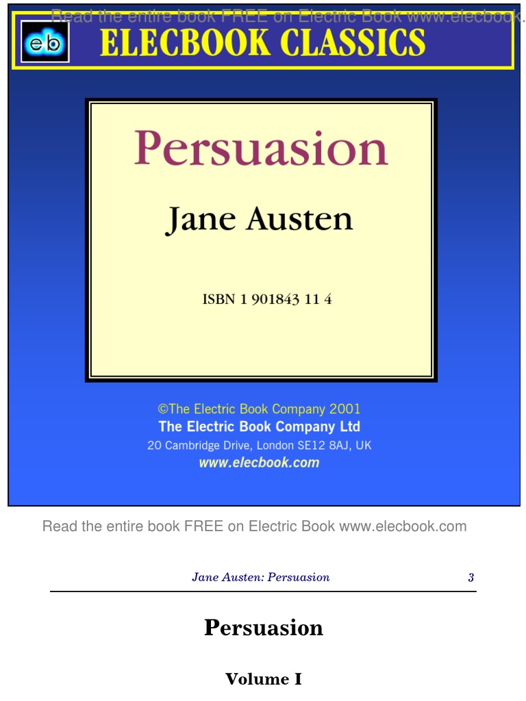 Persuasion by Jane Austen Preview | PDF | Persuasion (Novel)