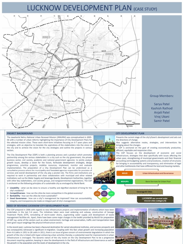 Lucknow City Urban Planning-1-7 | PDF