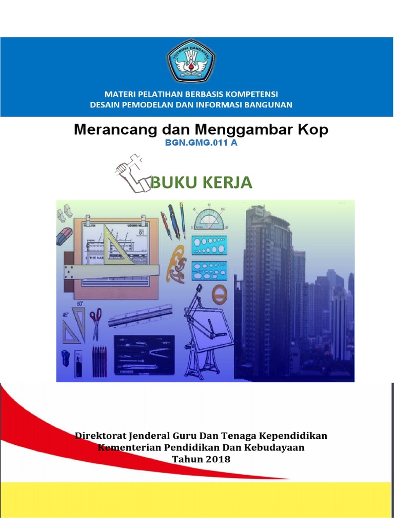 Buku Kerja Merancang Dan Menggambar Kop. Nur Askia X - Dpib 2 | PDF