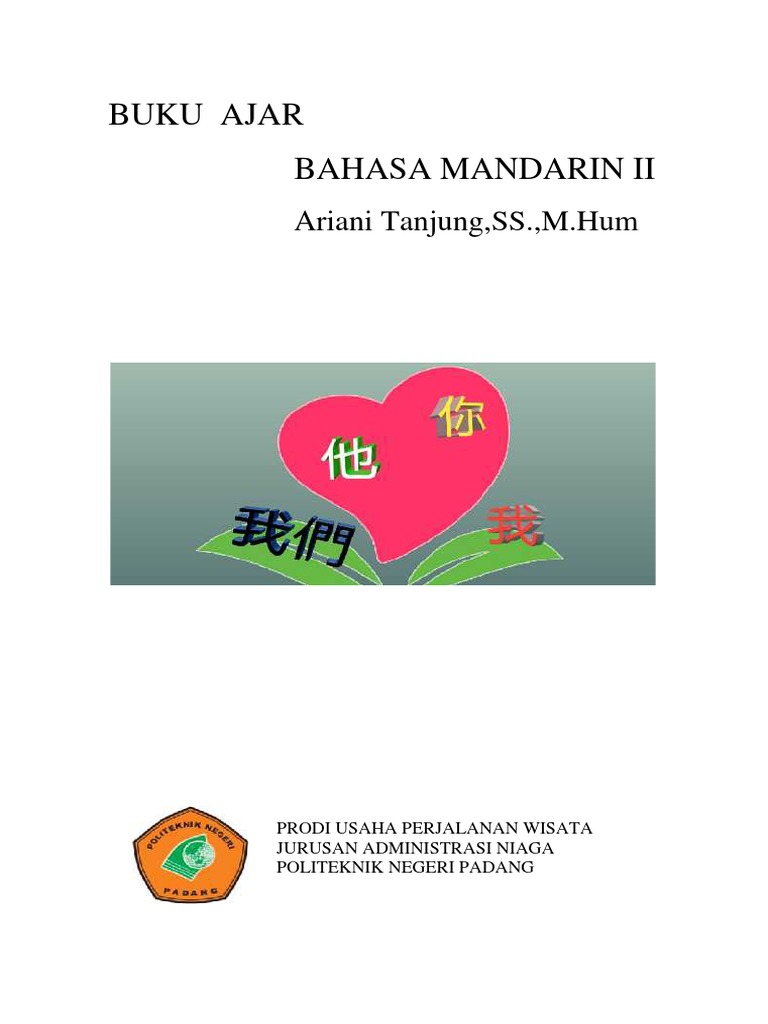 Bahasa Mandarin 2 Ok | PDF | Kajian Bahasa Asing